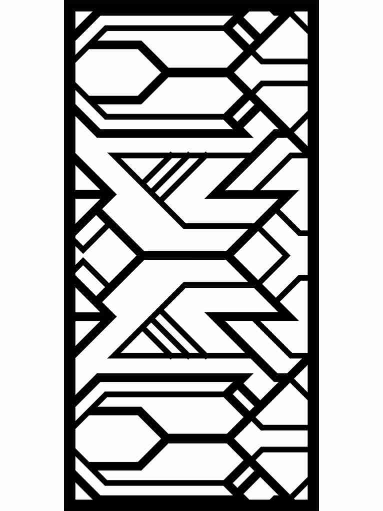 N°117 Decorative Screen - Garden Screens & Trellis Panels