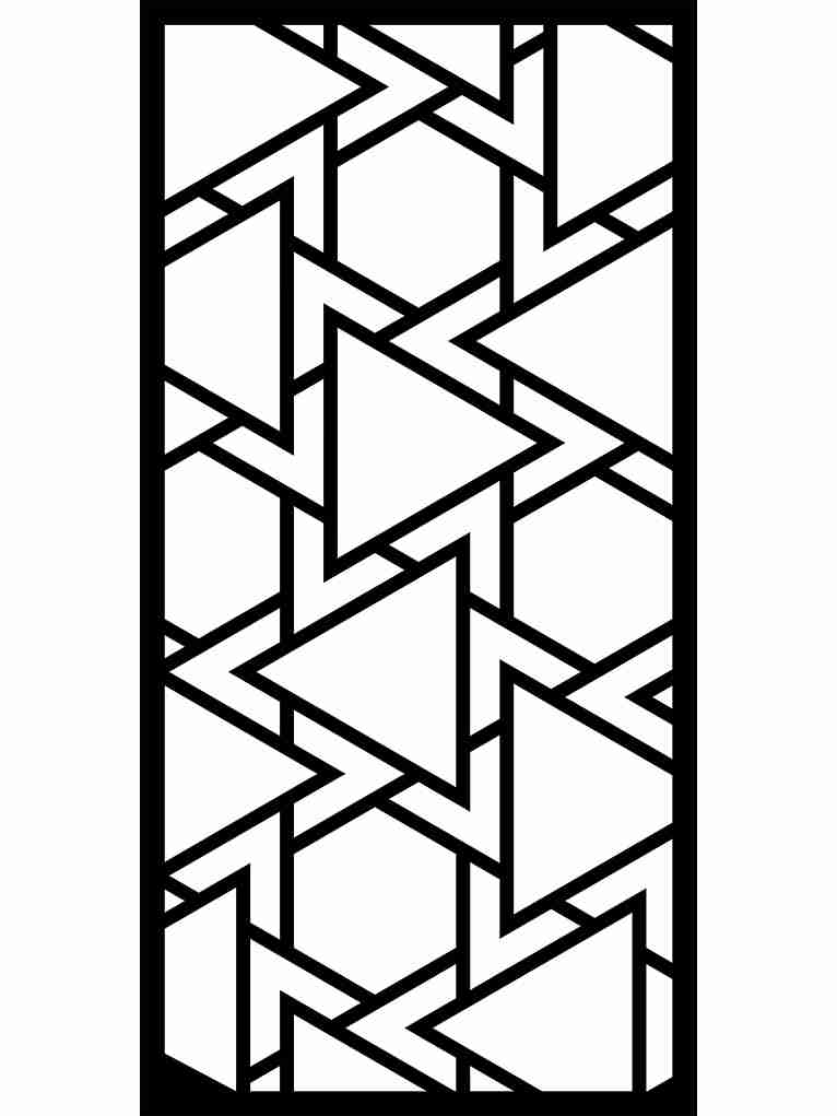 N°157 Decorative Screen - Garden Screens & Trellis Panels