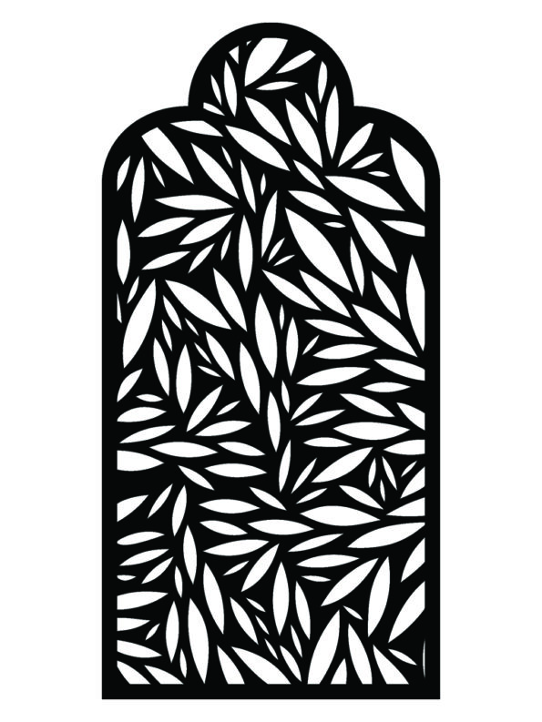 N°258 Garden Arch Screen Style 2 - Garden Screens & Trellis Panels