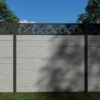 Composite Fence Panels with N°49 30cm Screen (Inc Aluminium Posts ...