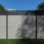 Composite Fence Panels with 30cm Slatted Trellis (Inc Aluminium Posts ...