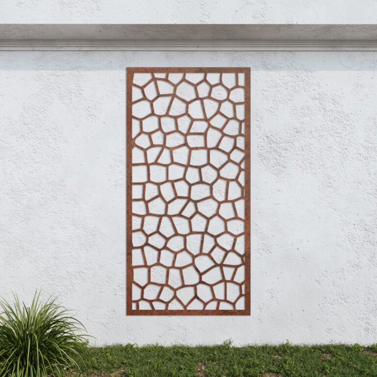 Corten Screen No10 Metal Garden Screen | Luxury Screens