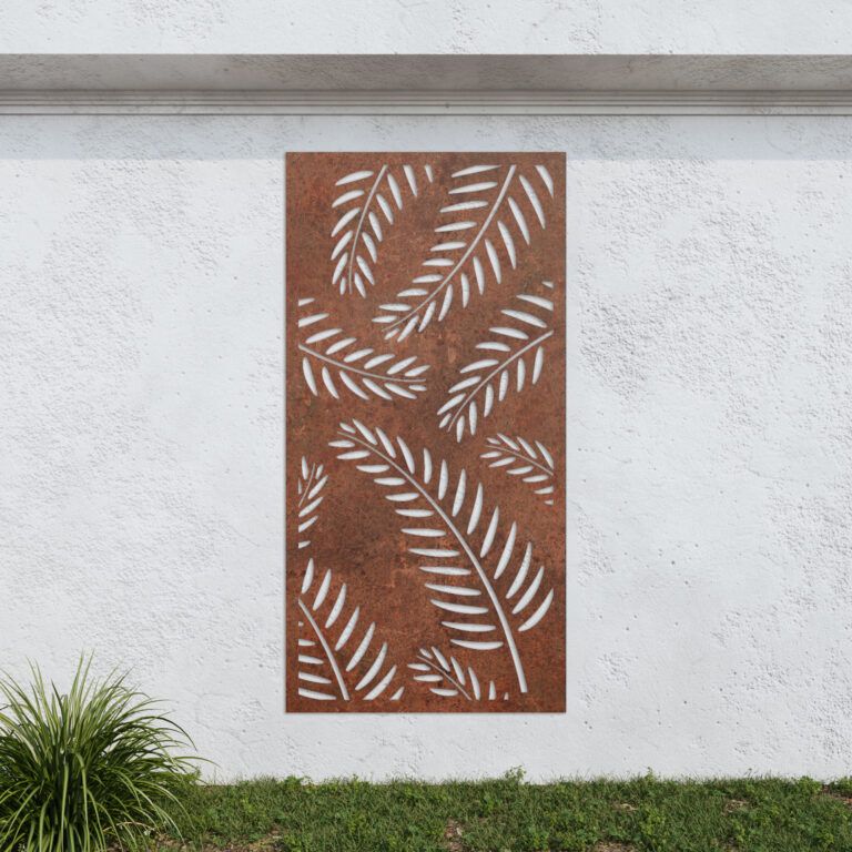Corten Garden Screens