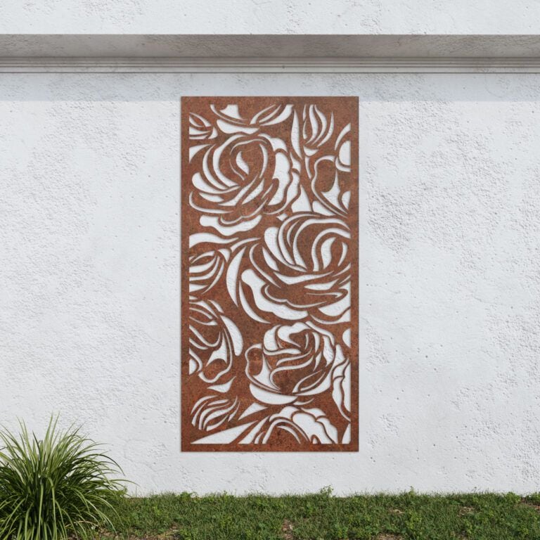 Corten Garden Screens