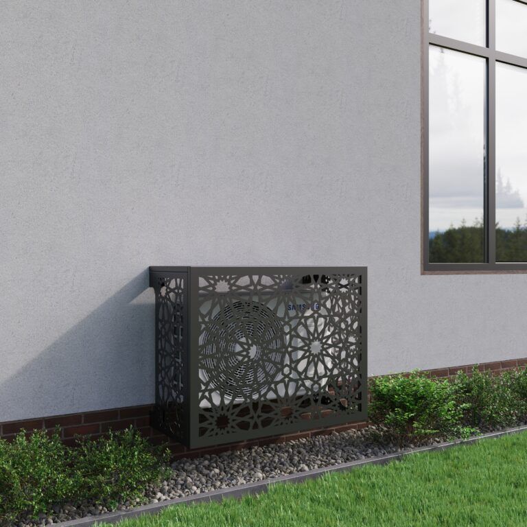 Decorative Heat Pump Cover & Air Conditioning Heat Source Cover - No ...